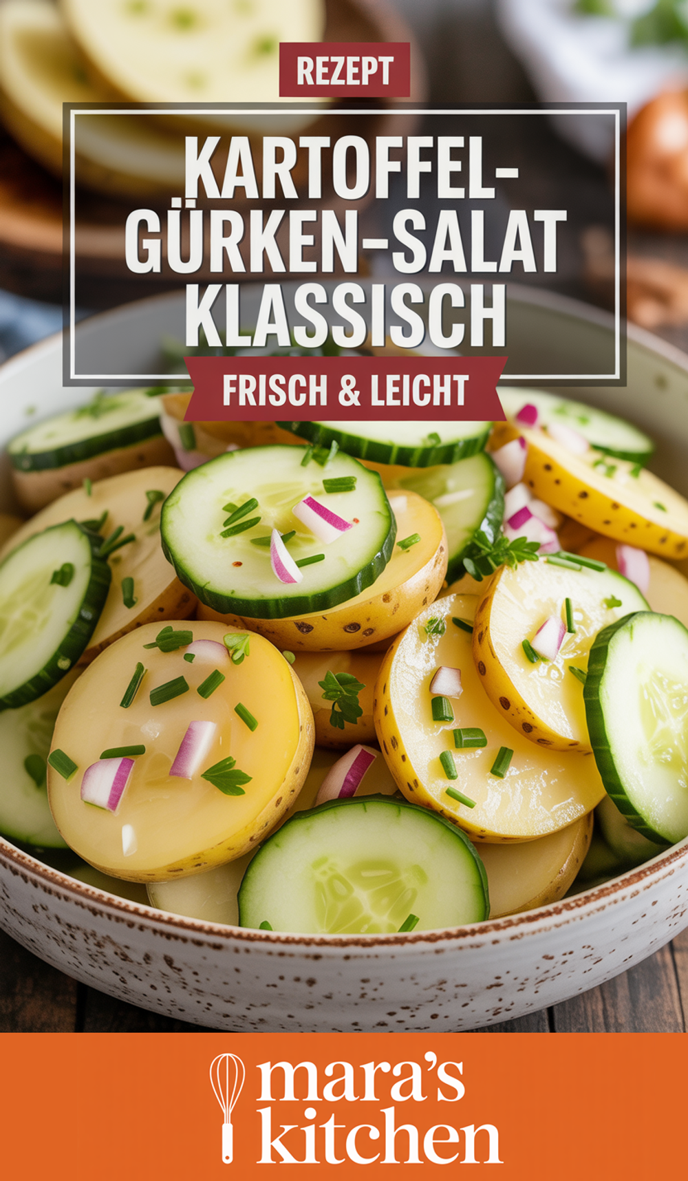 Kartoffel-Gurken-Salat Rezept – klassisch, frisch & schnell