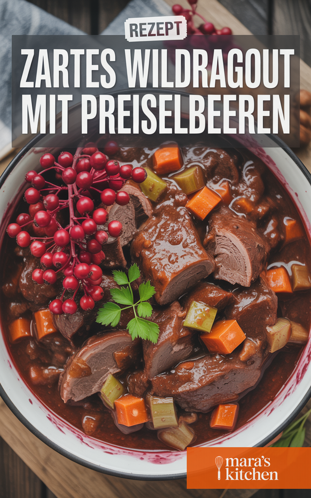 Wildragout Rezept – klassisch, zart & aromatisch wie bei Oma